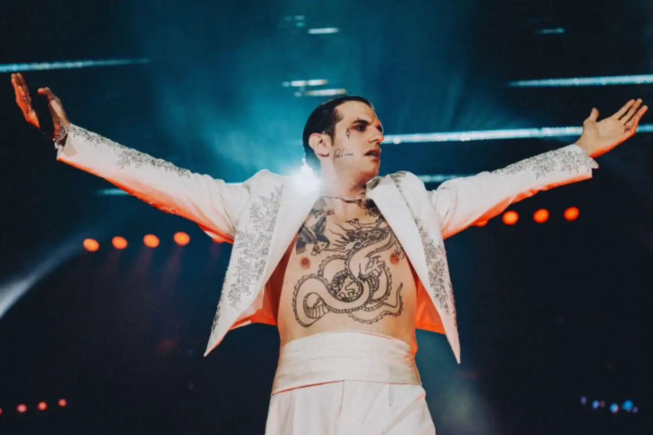 Achille Lauro live a Roma: show allo Stadio, duetto con Venditti